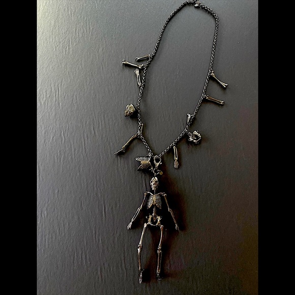 Jewelry | Titanium Skeleton Necklace | Poshmark